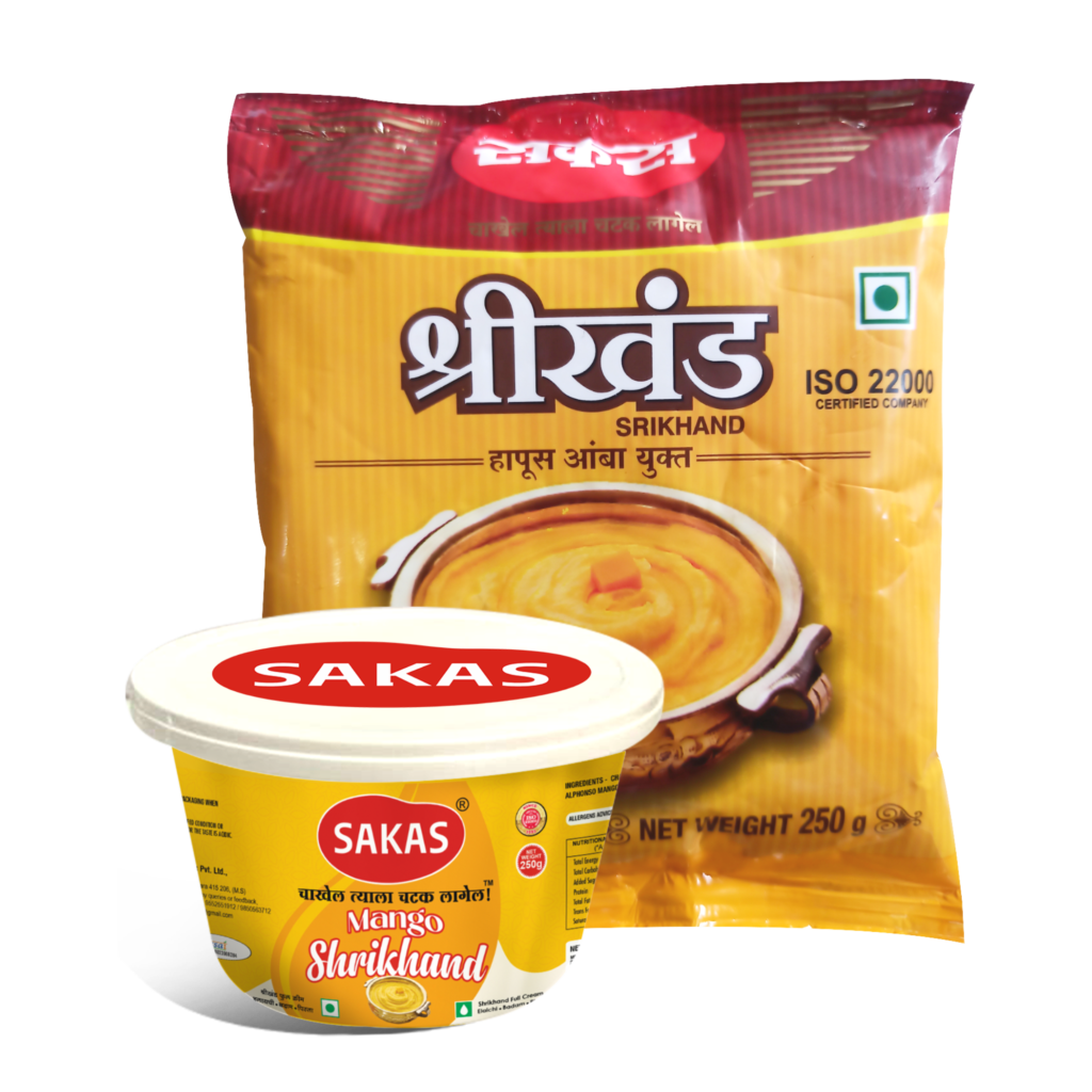 Mango Shrikhand – Sakas Milk
